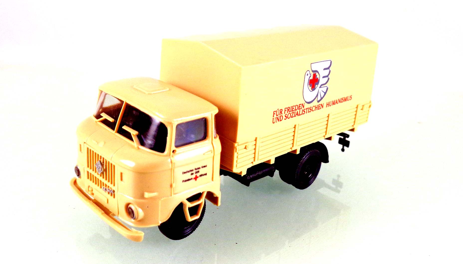 H0: FG001019 LKW IFA W50L DRK / DDR Präsidium Hilfszug "Für Frieden und Sozial. | LKW-Modelle ...
