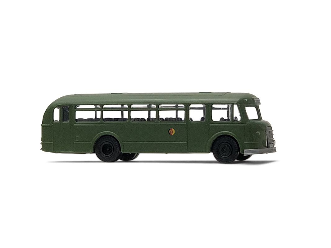 H0: 08036004 IFA H6B Bus der NVA, Nationale Volksarmee der DDR (Bausatz ...