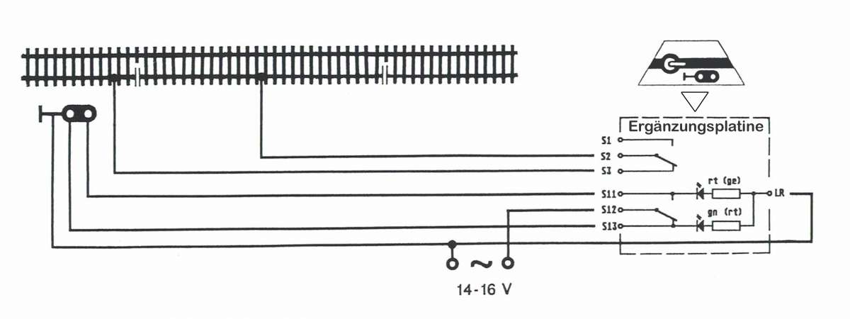 S671A Signalsymbol Hauptsignal 2-begriffig ( Hp0 - Hp1 ) für Schalter ...
